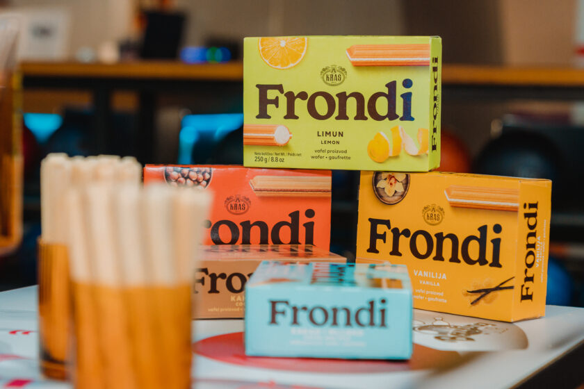 Frondi (Kraš) - novi slatki prutić u kombinaciji vafla i kreme